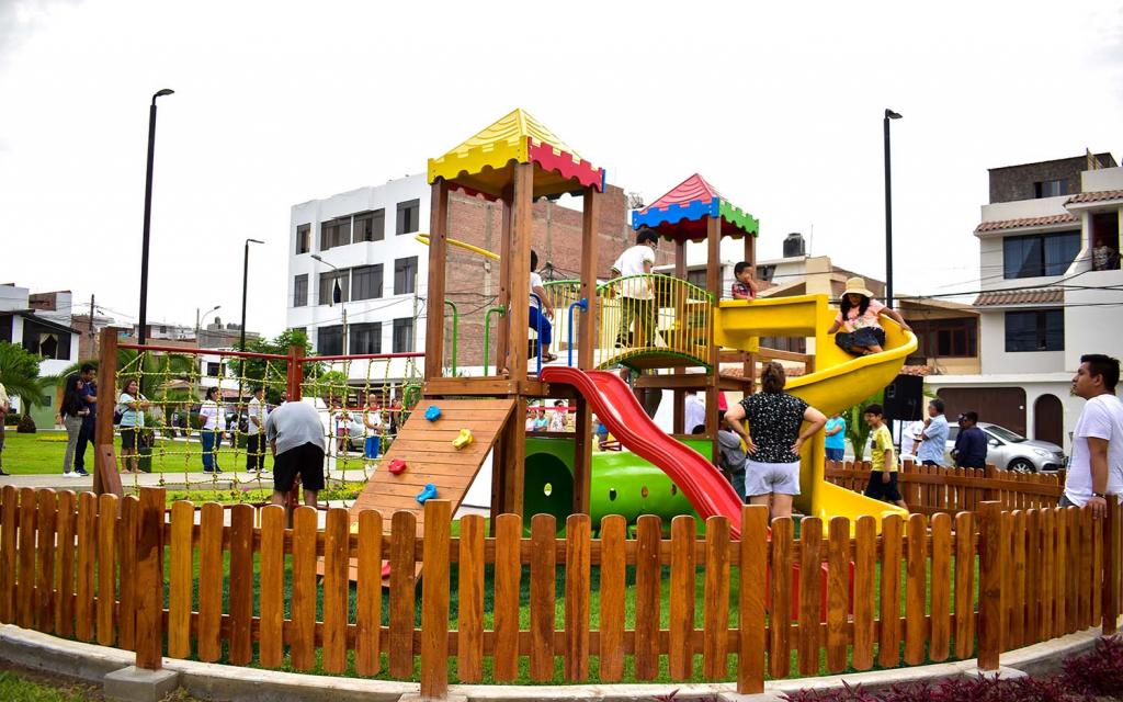 Se inauguró nueva infraestructura en el Parque Santa Rosa en los Cedros ...